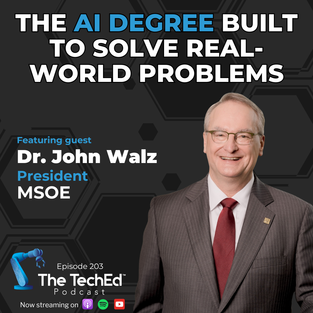 The AI Degree Built to Solve Real-World Problems - Dr. John Walz, MSOE