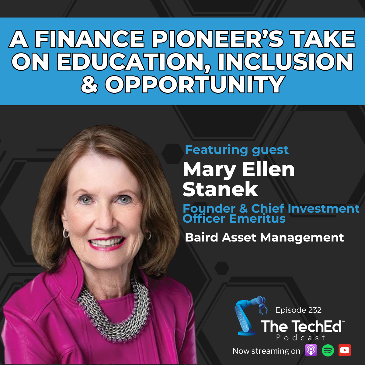 A Finance Pioneer’s Take on Education, Inclusion and Opportunity - Mary ...